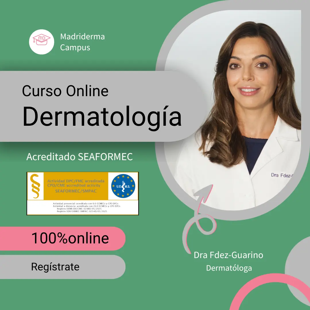 Curso Online Acreditado Dermatología Madriderma